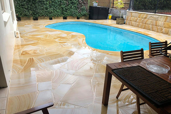 Sandstone Pool Pavers Sydney | Sandstone Swimming Surroundings